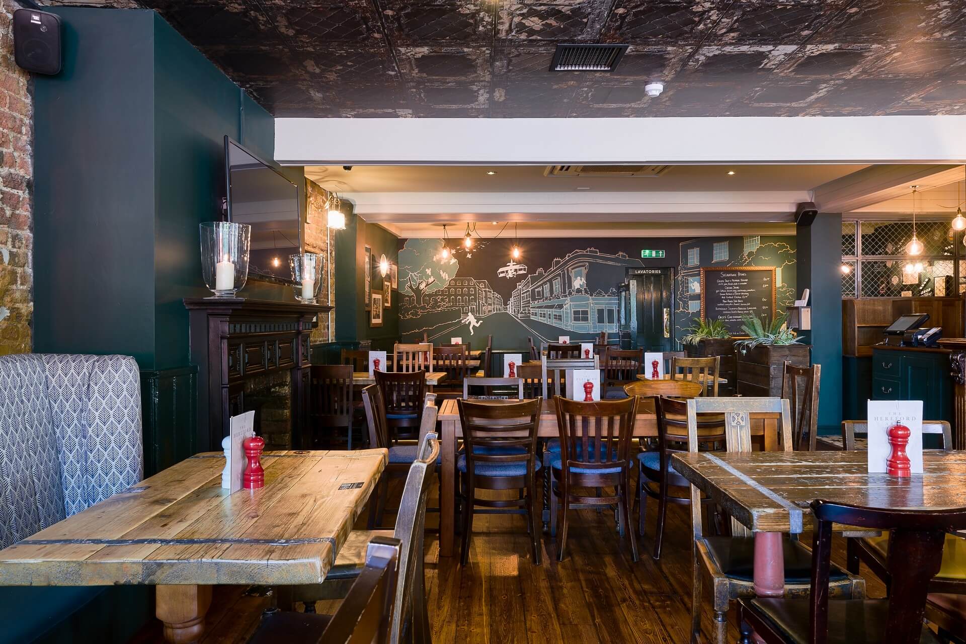 Menus | The Hereford Arms